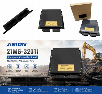 China 21M6-32311 Excavator Computer Controller Board for R215VS R225VS Hydraulic Control System ECU Controller for sale