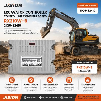 China 21Q6-32410 RX210W-9 Excavator Controller Control Unit Computer Board Hydraulic ECU Electronic Control Module Replacement for sale