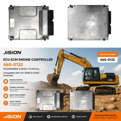 China 460-0132 ECM Engine Controller Module for CAT 320D2 323D2 Excavator Electronic Control Module Programmed ECU Replacement for sale