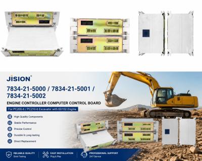 China 7834-21-5000 7834-21-5001 7834-21-5002 PC200-6 PC210-6 Excavator Engine Controller Computer Control Board ECU Electronic Control Unit for Komatsu 6D102 Engine Spare Par for sale