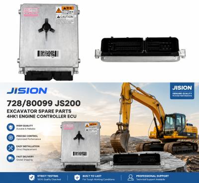 China 728/80099 JS200 Excavator 4HK1 Engine Controller ECU Electronic Control Unit Computer Board for sale