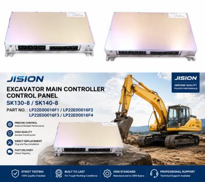 China SK130-8 SK140-8 Excavator Main Controller Control Panel LP22E00016F1 LP22E00016F2 ECU Computer Board for sale