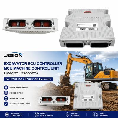 China R220LC-9 R220LC-9S Excavator ECU Controller MCU Machine Control Unit 21Q6-32781 21Q6-32780 Hydraulic Electronic Control Module for sale