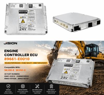 China SK200-8 SK350-8 Excavator Engine Controller ECU 89661-E0010 VH89661E0010 J05 J08E Engine Control Unit 89663-E0750A 89663-E0781 for sale