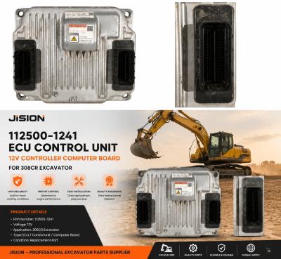 China 112500-1241 308CR Excavator ECU Controller Control Unit Computer Board 12V Electronic Control Module Replacement for sale