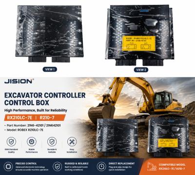 China 21N6-42101 Excavator Controller Control Box ECU Computer Board for RX210LC-7E R210-7 Excavator Parts for sale