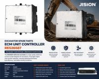 China RE526587 Excavator ECM Unit Controller Electronic Control Module Computer Control Panel Engine Controller Spare Parts for sale