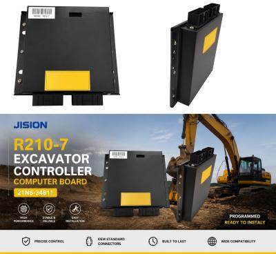 China R210-7 Excavator Controller Computer Board 21N6-34811 Programmed Control Unit ECU Replacement for sale