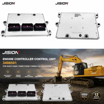 China 3408501 Excavator Engine Controller Control Unit ECU Computer Board for Hyundai R420-5 R420-7 R450-5 R450-7 R500LC-7A for sale