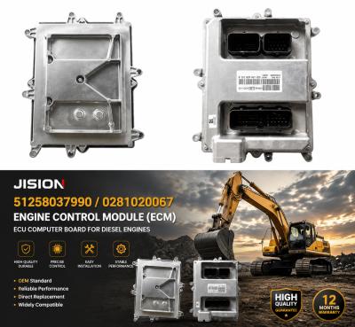 China 51258037990 0281020067 Diesel Engine ECM Engine Control Module ECU Computer Board for Construction Machinery for sale