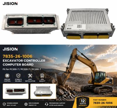 China 7835-26-1006 Excavator Controller Computer Board for Komatsu PC200-7 PC220-7 PC290-7 Control Unit ECU Module for sale