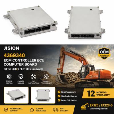 China 4369340 Excavator ECM Controller ECU Computer Board for Hitachi EX120 EX120-5 Excavator Spare Parts for sale