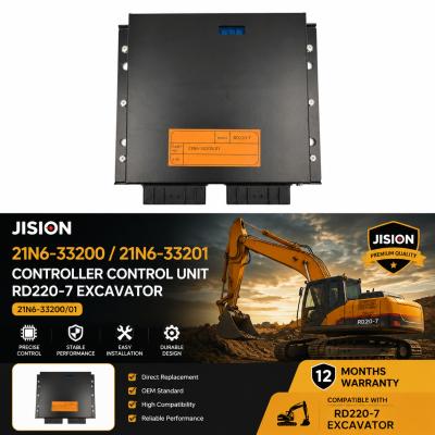 China 21N6-33200 21N6-33201 RD220-7 Excavator Controller Control Unit Computer Board Replacement for sale