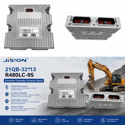 China 21QB-32113 R480LC-9S Excavator Controller Computer Board ECU Electronic Control Unit Hyundai Excavator Parts for sale