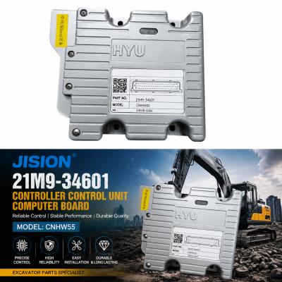 China 21M9-34601 CNHW55 Excavator Controller Control Unit Computer Board for Hyundai Excavator Spare Parts for sale