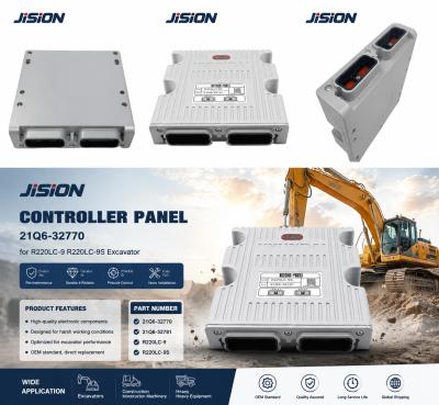 China 21Q6-32770 Excavator Controller Panel Control Unit Computer Board for R220LC-9 R220LC-9S Hydraulic Excavator Parts for sale