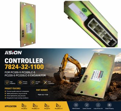 China 7824-32-1100 Excavator Controller Control Box Unit for PC200-5 PC200LC-5 PC220-5 PC220LC-5 Komatsu Excavator Spare Parts for sale