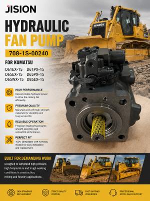 China Hydraulic Fan Pump 708-1S-00240 for Komatsu D61EX-15 D61PX-15 D65EX-15 D65PX-15 D65WX-15 D85EX-15 for sale
