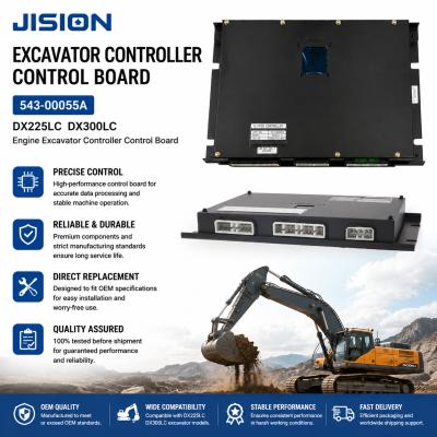 China Excavator Controller Control Board 543-00055A 54300055A for Doosan DX225LC DX300LC Engine Control Unit Computer Module for sale