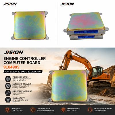 China EX100-2 100-2 Excavator Engine Controller Computer Board 9104905 ECU Control Unit Replacement for sale