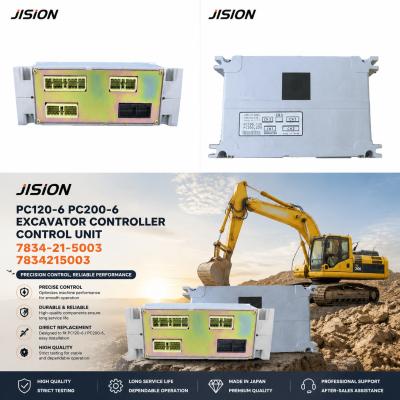 China PC120-6 PC200-6 Excavator Controller Control Unit 7834-21-5003 7834215003 Electronic Control Module ECU Replacement for sale