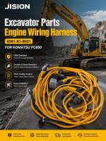 China Excavator Parts Engine Wiring Harness 6261-81-8521 FOR KOMATSU PC850、Komatsu PC850 Engine Wire Harness Assembly 6261-81-8521 | Construction Machinery Parts for sale