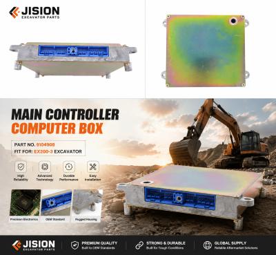 China EX200-3 Excavator Main Controller Computer Box 9104908 Engine Control Unit ECU Controller for Hitachi Excavator Parts for sale