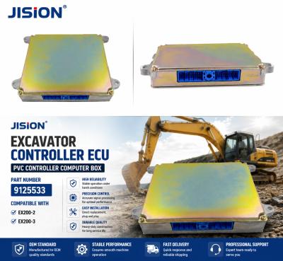 China EX200-2 EX200-3 Excavator PVC Controller Computer Box Control Unit 9125533 EC Controller Electronic Module for sale