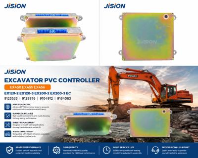 China EX450 EX455 EX456 Excavator PVC Controller 9125533 9128976 9104912 9164083 Computer Control Unit for Hitachi EX120-2 EX120-3 EX200-2 EX200-3 for sale