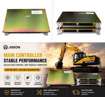China SK130-8 SK140-8 Excavator Control Unit Module Computer Main Controller ECU for Kobelco Excavator for sale