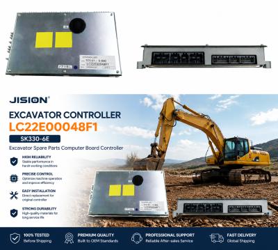 China SK330-6E Excavator Controller Computer Board LC22E00048F1 ECU Control Unit Electronic Module Replacement for Kobelco Excavator for sale