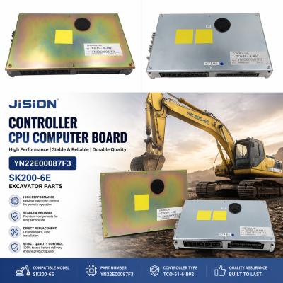 China YN22E00087F3 Excavator Controller CPU Computer Board for Kobelco SK200-6E Spare Parts Control Unit for sale