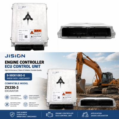 China 8-98081065-0 Excavator Engine Controller ECU Control Unit for Hitachi ZX330-3 Spare Parts 8980810650 for sale
