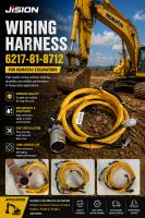 China 6217-81-8712 Wiring Harness for Electrical Harness/Engine Wiring Harness/wire harness factory for sale