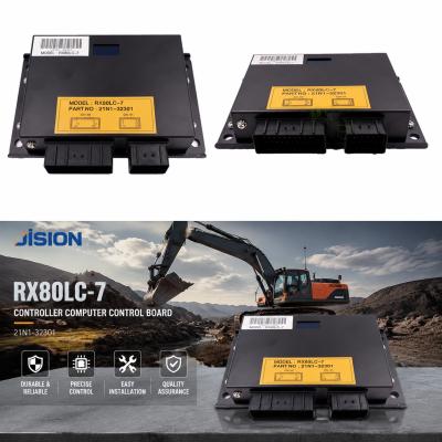 China RX80LC-7 Excavator Controller Computer Control Board 21N1-32301 ECU Control Unit for Hyundai R80-7 Excavator Parts for sale