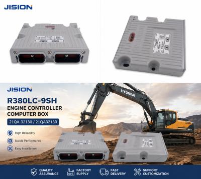 China R380LC-9SH Excavator Engine Controller Computer Box 21QA-32130 21QA32130 Hydraulic ECU Control Unit Replacement for sale