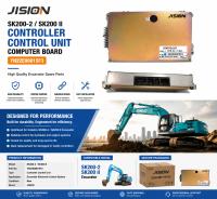 China SK200-2 SK200 II Excavator Controller Control Unit Computer Board YN22E00015F3 Kobelco Excavator Spare Parts for sale