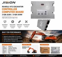 China RX485LC-9T2 Excavator Controller Computer Board 21QB-32301 21QB-32300 Electronic Control Unit ECU Replacement Spare Parts for sale