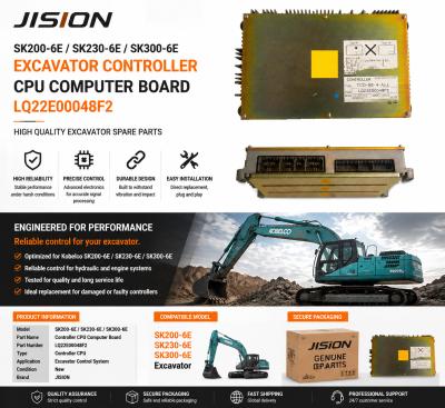 China SK200-6E SK230-6E SK300-6E Excavator Controller CPU Computer Board LQ22E00048F2 Kobelco Excavator Control Unit Replacement for sale