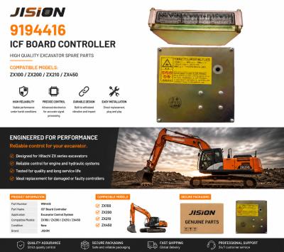 China 9194416 Excavator ICF Board Controller for Hitachi ZX100 ZX200 ZX210 ZX450 Computer Control Unit Spare Parts for sale