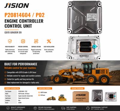 China G970 Grader D9 Engine Controller Control Unit P20814604 P02 Excavator ECU Computer Module Replacement for sale