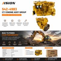 China 542-4983 C7.1 Engine Assy Group Original New Excavator Engine Assembly Complete Power Unit Replacement for sale