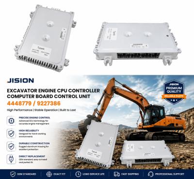China ZX450 ZX500H ZX500LCH Excavator 6WG1 Engine ECU Controller Computer Board Control Unit 4448779 9227386 for sale