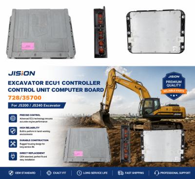 China JS200 JS240 Excavator ECU1 Controller Control Unit Computer Board 728/35700 Hydraulic Electronic Control Module for sale