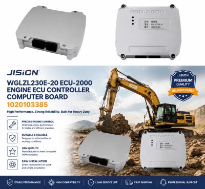 China WGLZL230E-20 ECU-2000 Engine ECU Controller Computer Board 1020103385 Excavator Spare Parts for sale