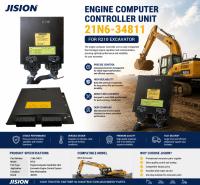 China R210 Excavator Engine Computer Controller Unit 21N6-34811 21N634811 ECU Control Module Replacement Spare Parts for sale