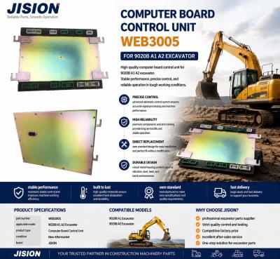 China 9020B A1 A2 Excavator Computer Board Control Unit WEB3005 Electronic Controller Module Replacement Parts for sale