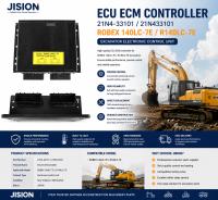 China Original New ROBEX 140LC-7E R140LC-7E Excavator ECU ECM Controller 21N4-33101 21N433101 Engine Computer Control Unit for sale