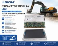 China EC210C D EC380C D EC480C D Excavator LCD Display Monitor Panel Replacement for Excavator Parts for sale