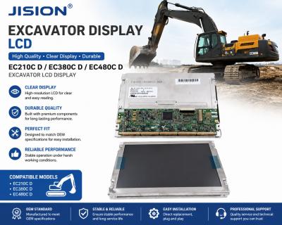 China EC210C D EC380C D EC480C D Excavator LCD Display Monitor Panel Replacement for Excavator Parts for sale